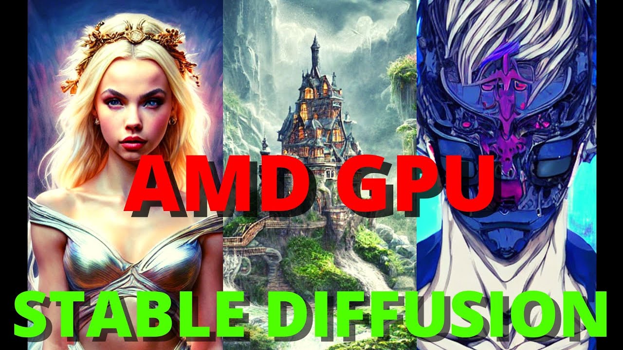 Run Stable Diffusion With AMD GPU RX580 On Windows YouTube