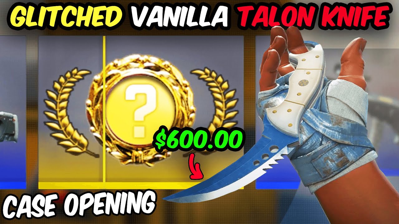 10X PROFIT GLITCHED TALON VANILLA KNIFE OPENING (prisma 2) CS2 - YouTube