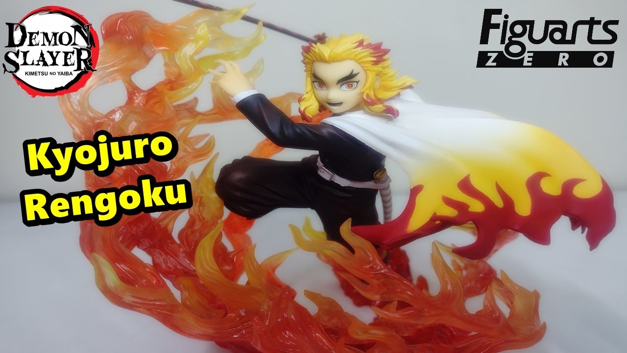 Kyojuro Rengoku Demon Slayer Bandai SH Figuarts Zero Review BR - YouTube