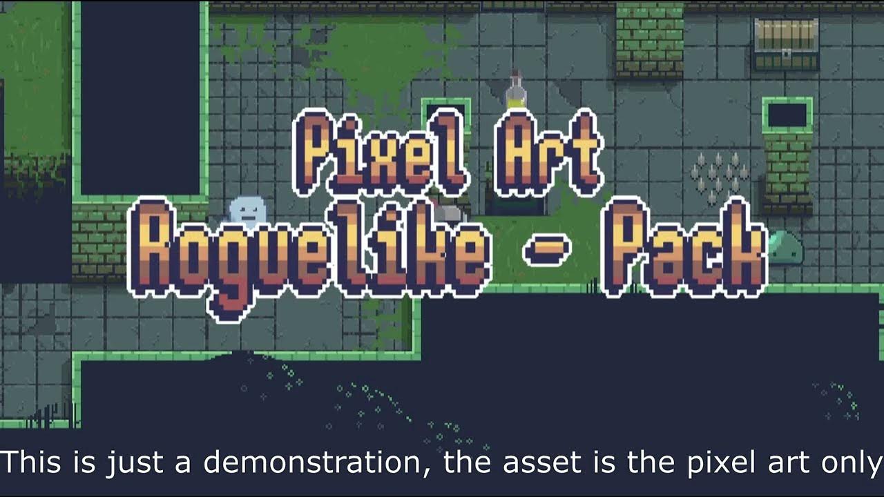 Pixel Art Roguelike - Pack - YouTube