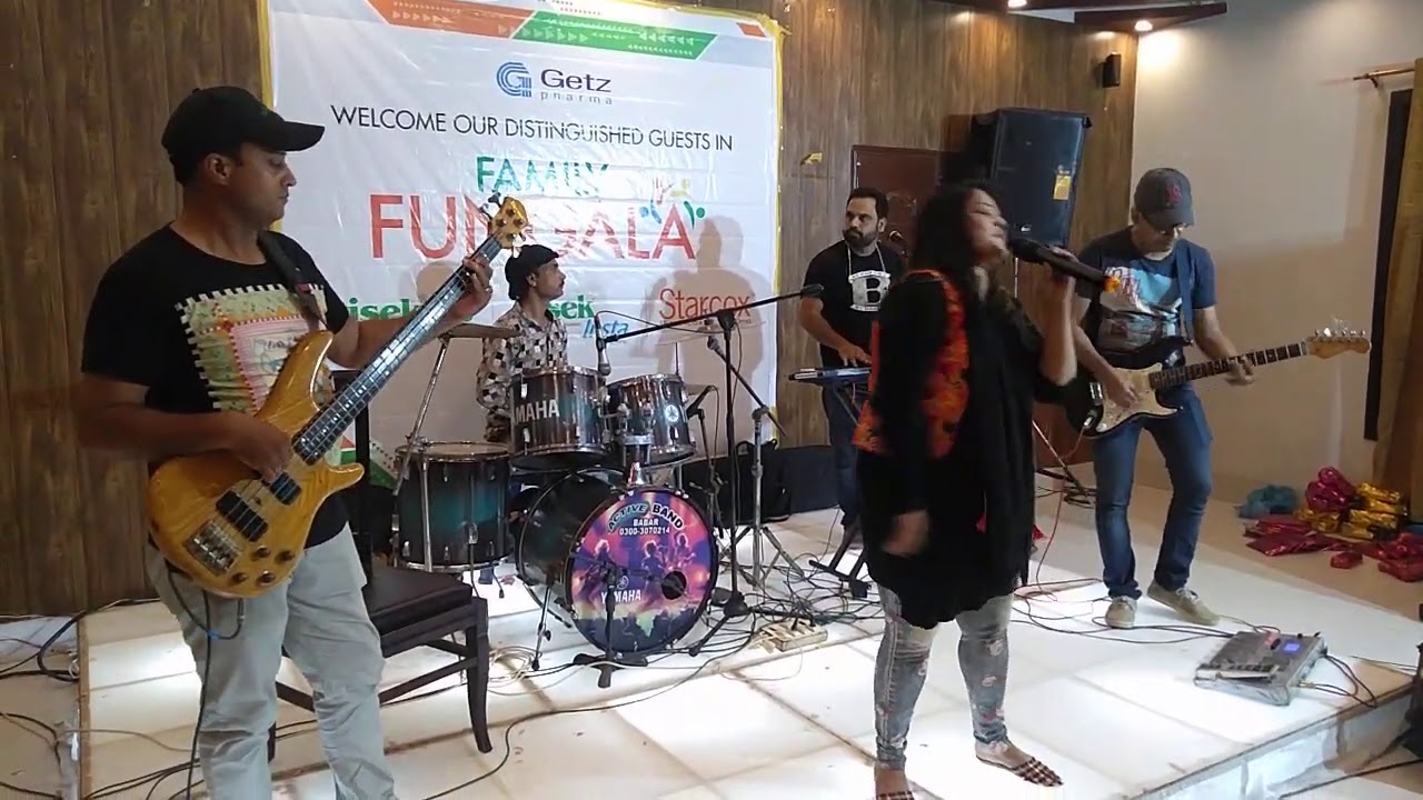 Active the band with singar shama Ali - YouTube