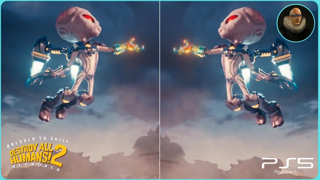 Destroy All Humans 2 PS5 Split Screen Trailer Breakdown - YouTube