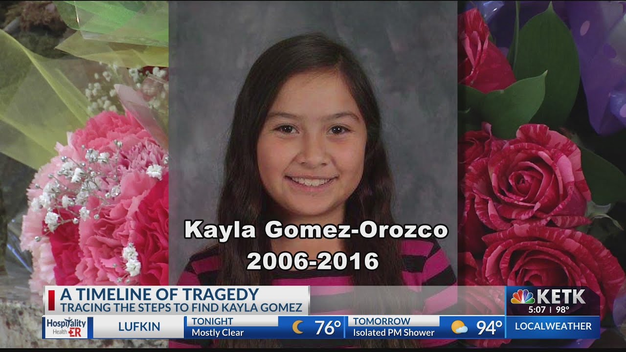 TIMELINE OF TRAGEDY: A look back at the Kayla Gomez murder case - YouTube