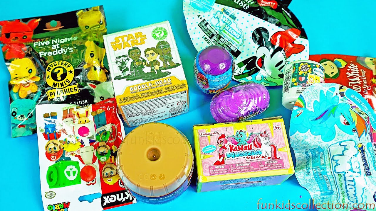 Unboxing Disney Blind Bags Disney Blind Boxes Star Wars Snow White The ...
