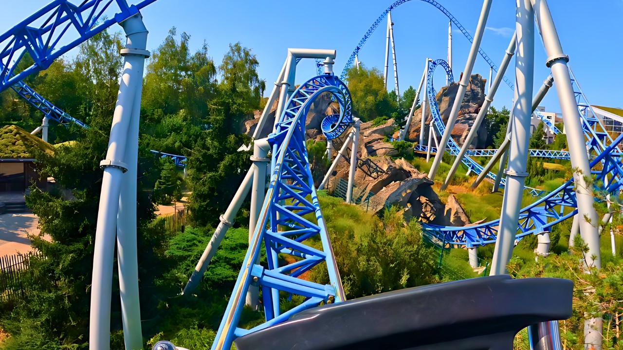 BLUE FIRE Hypercoaster Europa Park POV | 4k ULTRA HDR | 2024 - YouTube