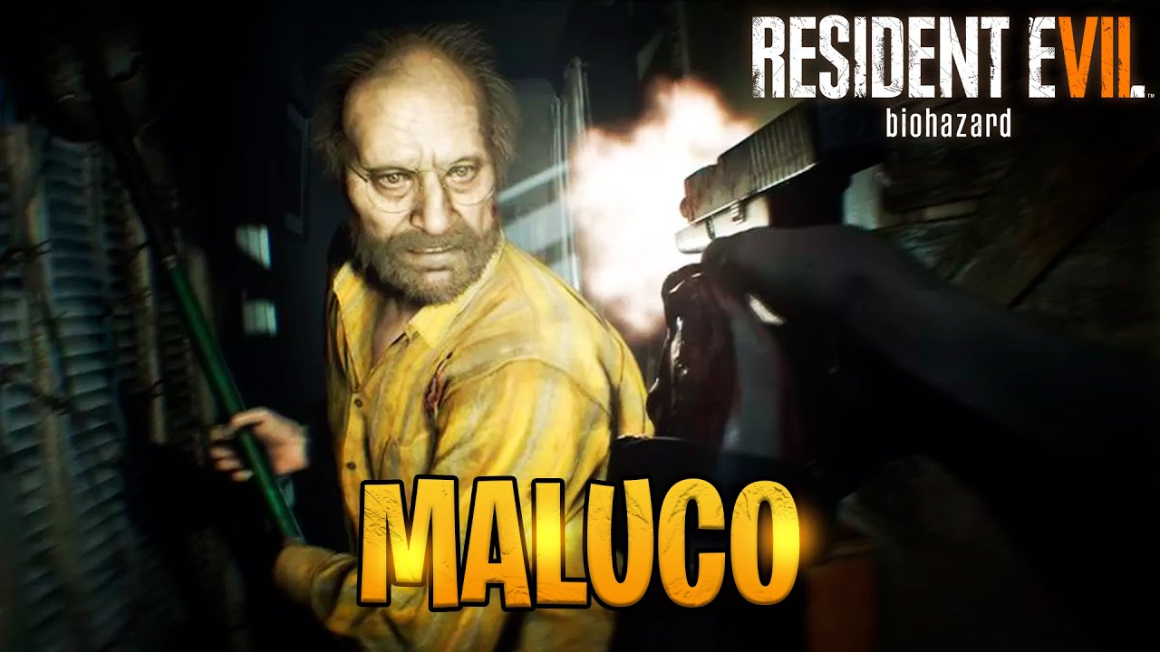 Primeira batalha contra Jack Baker na Garagem Resident Evil 7 Biohazard ...
