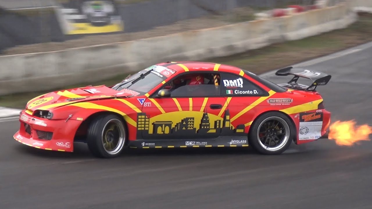 OnBoard Ride in a RB25 Nissan 200SX S14 Drifting on Track! - Lovely ...