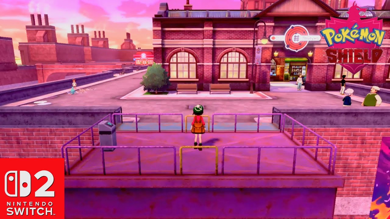 Pokémon Sword & Shield: Motostoke Exploring on Switch 2 & As Gloria [4K ...