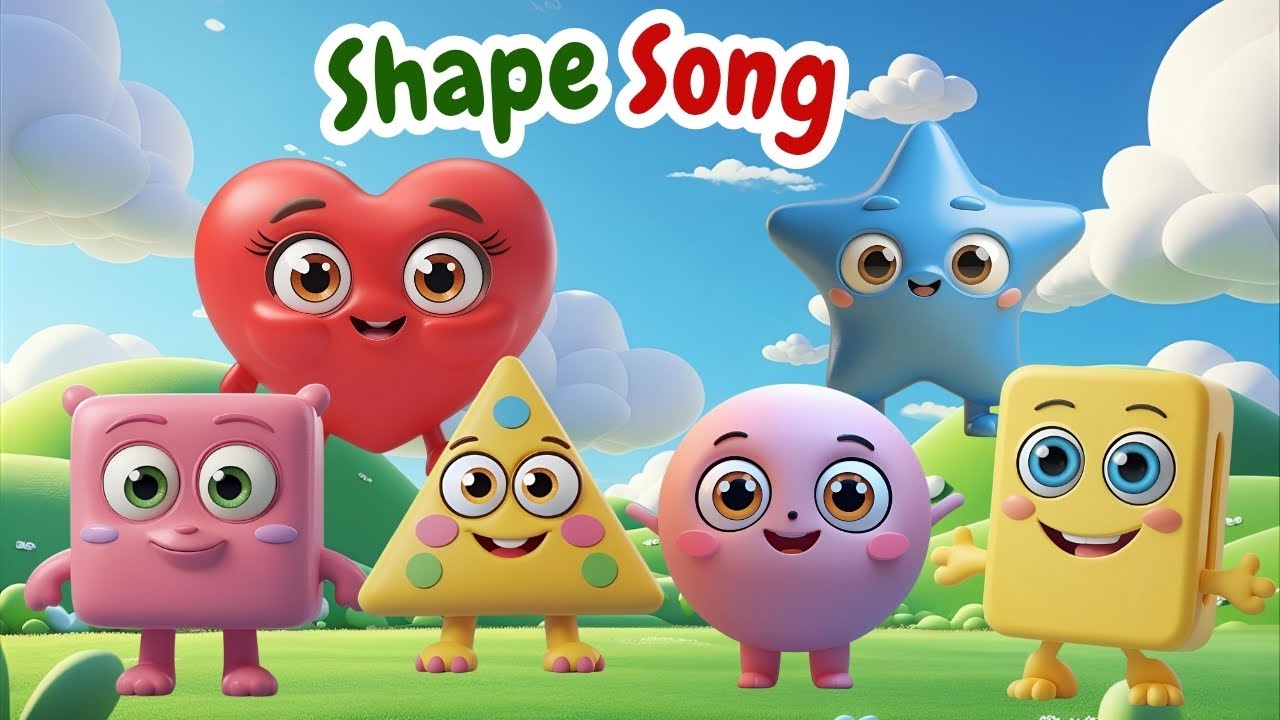 Shape Song for Kids – Learn Shapes with Fun Music and Animation | Fun ...