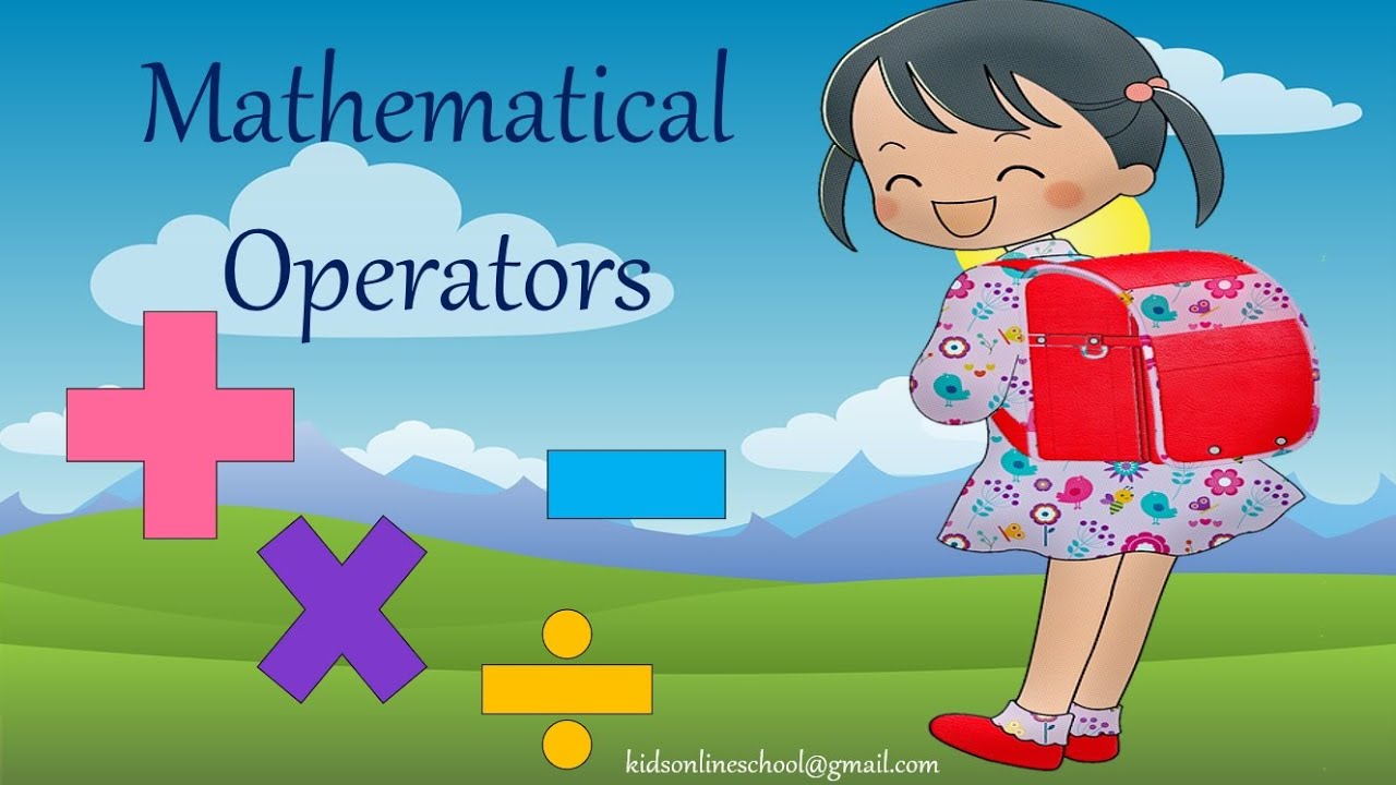 Mathematical Operators | Arithmetic Operators | Math for Kids ...