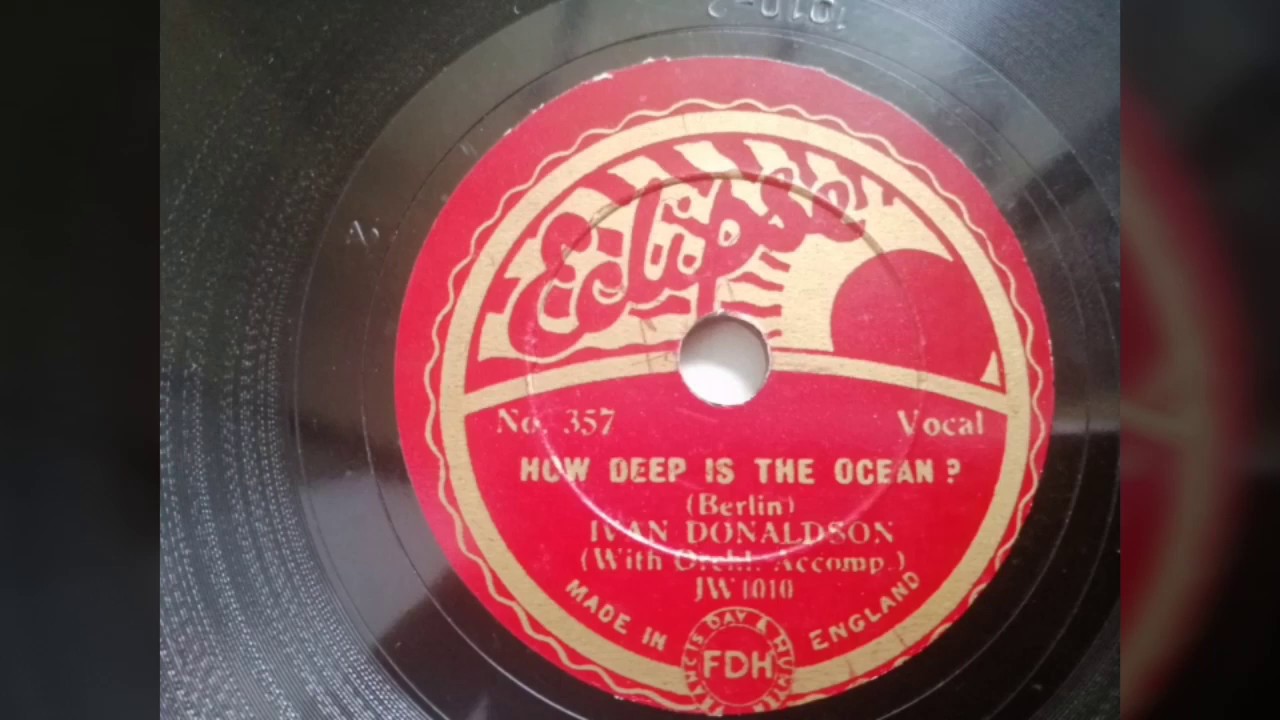 Ivan Donaldson - "How Deep is The Ocean?" - YouTube