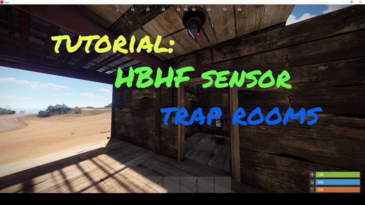 Rust HBHF Trap Room Door - YouTube