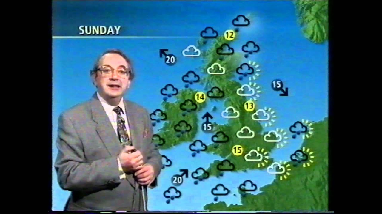 BBC Weather 1st October 1993 - YouTube