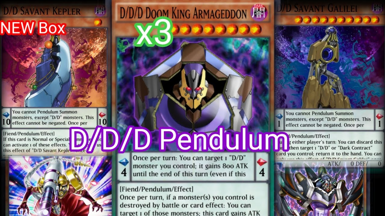 D/D/D Pendulum Deck [Yu-Gi-Oh! Duel Links] - YouTube