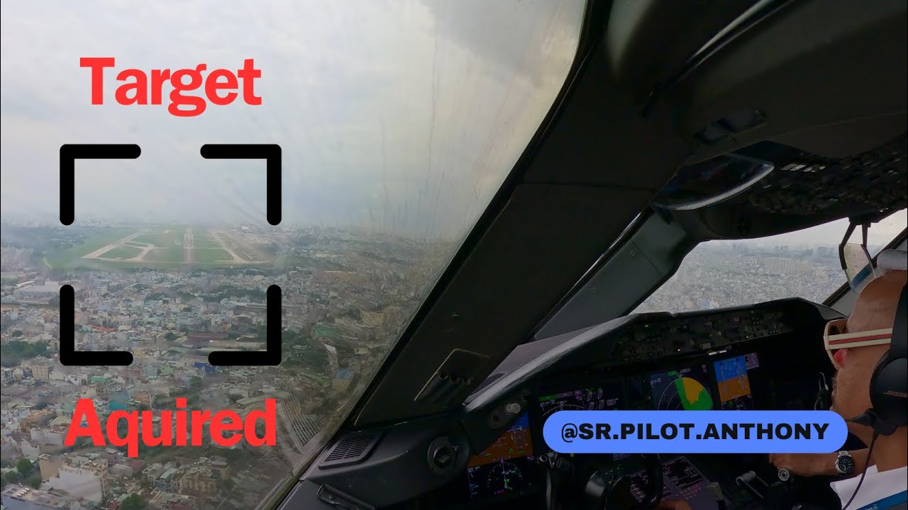 Boeing 787 Dreamliner Cockpit Landing - VVTS Runway 07R | Rainy Day ...
