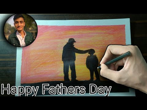 father day drawing easy|how to draw father's day drawing|father dday ...