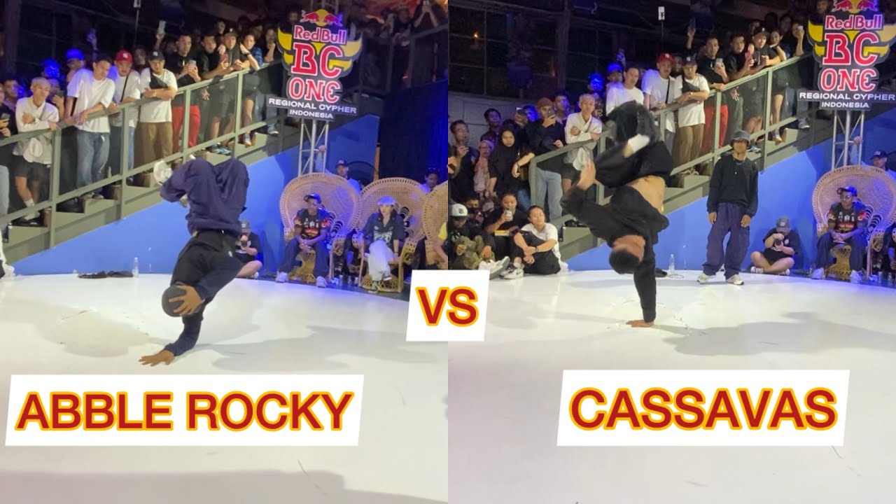 ABBLE ROCKY VS CASSAVAS || TOP 8 RED BULL BC ONE JKT INDONESIA 2024 - YouTube