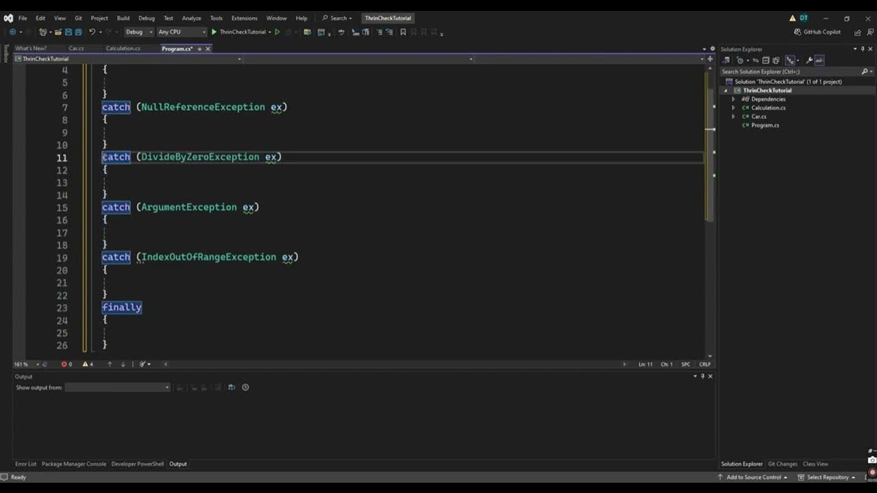 Exception Handling in C# | Full C# Tutorial for Beginners 2025 - YouTube