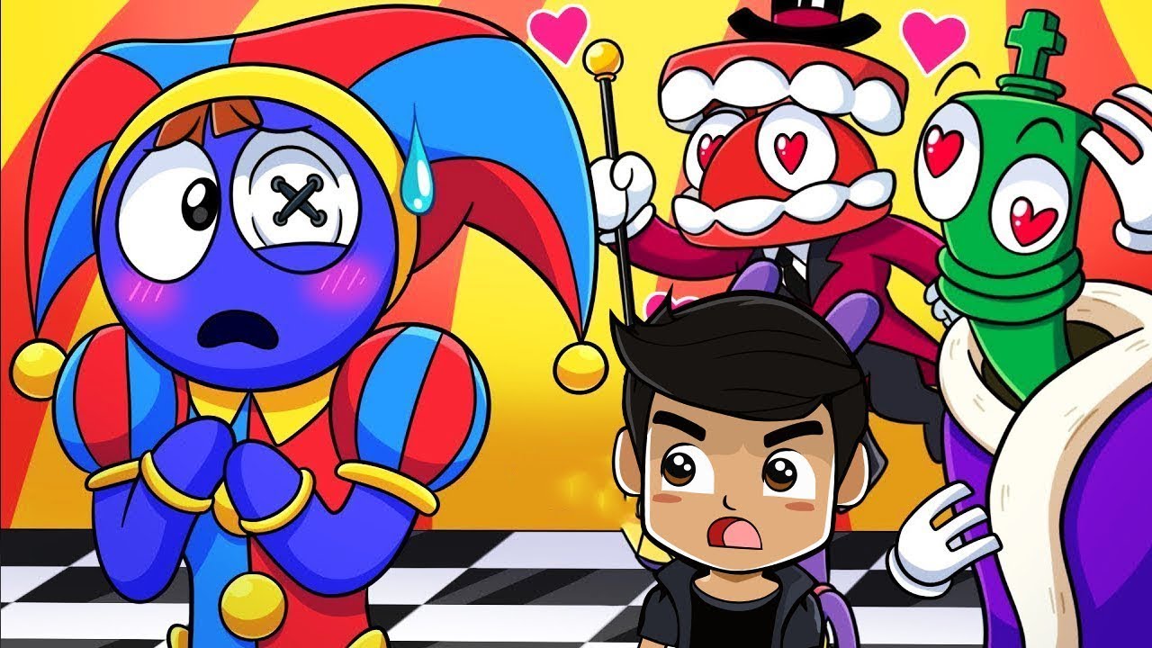 Escape From Pomni - Amazing Digital Circus Roblox - YouTube