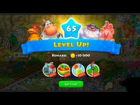 township gameplay of level 65 #township #video - YouTube