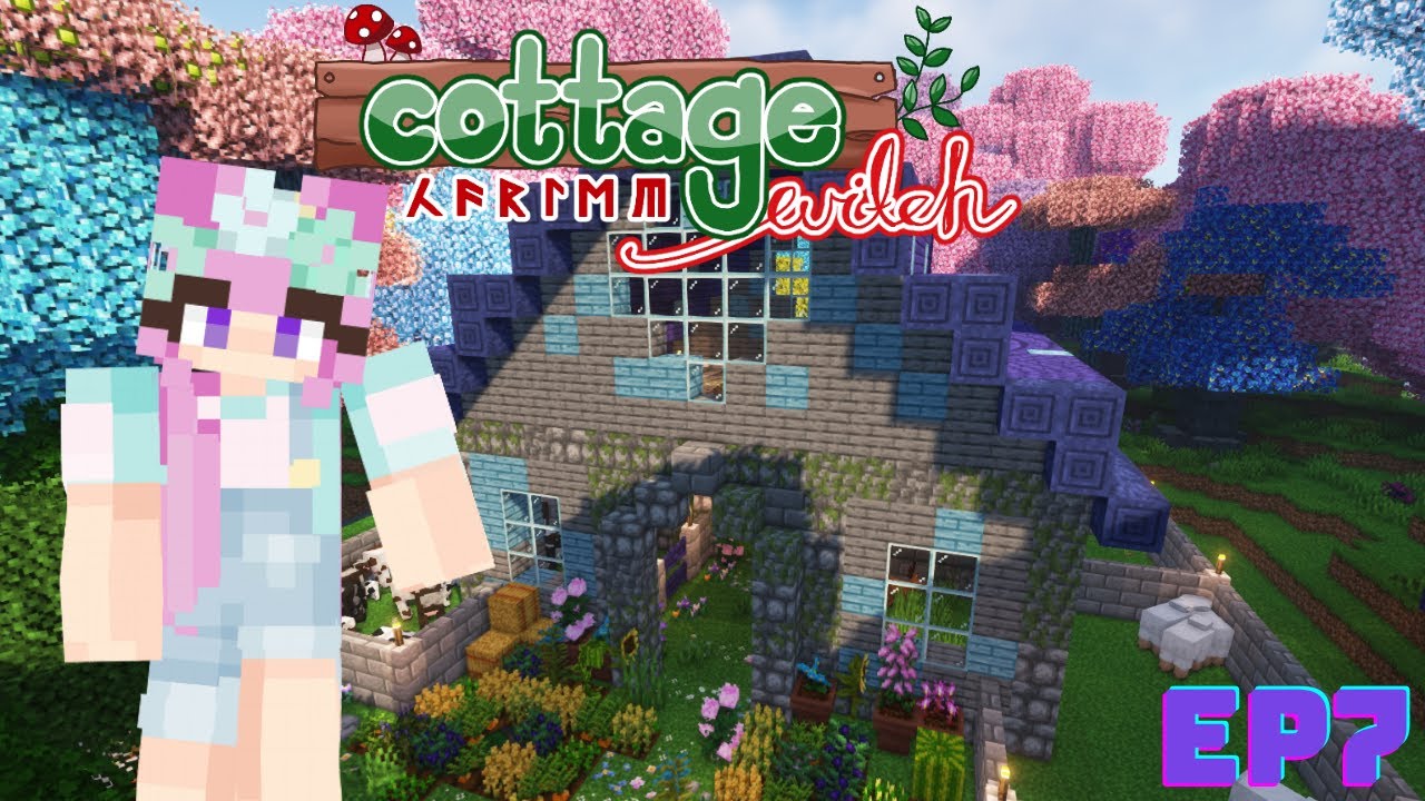 Enchanting Witches Robes!! Cottage witch ep7 Modded Minecraft Lets Play ...