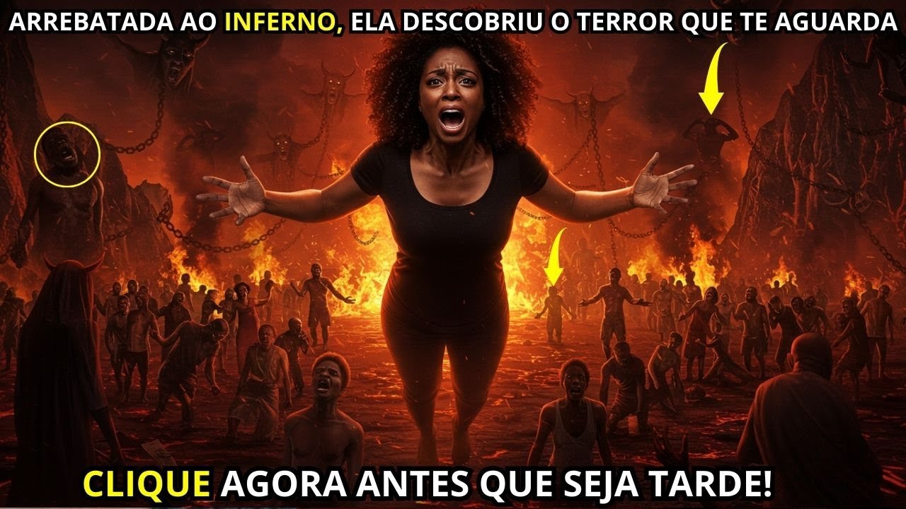 REVELAÇÃO CHOCANTE! Mulher Arrebatada ao INFERNO Revela Segredos que ...