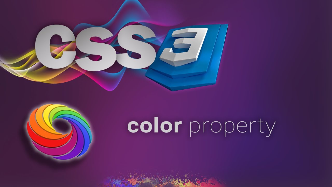 CSS for beginners 52: color property - YouTube