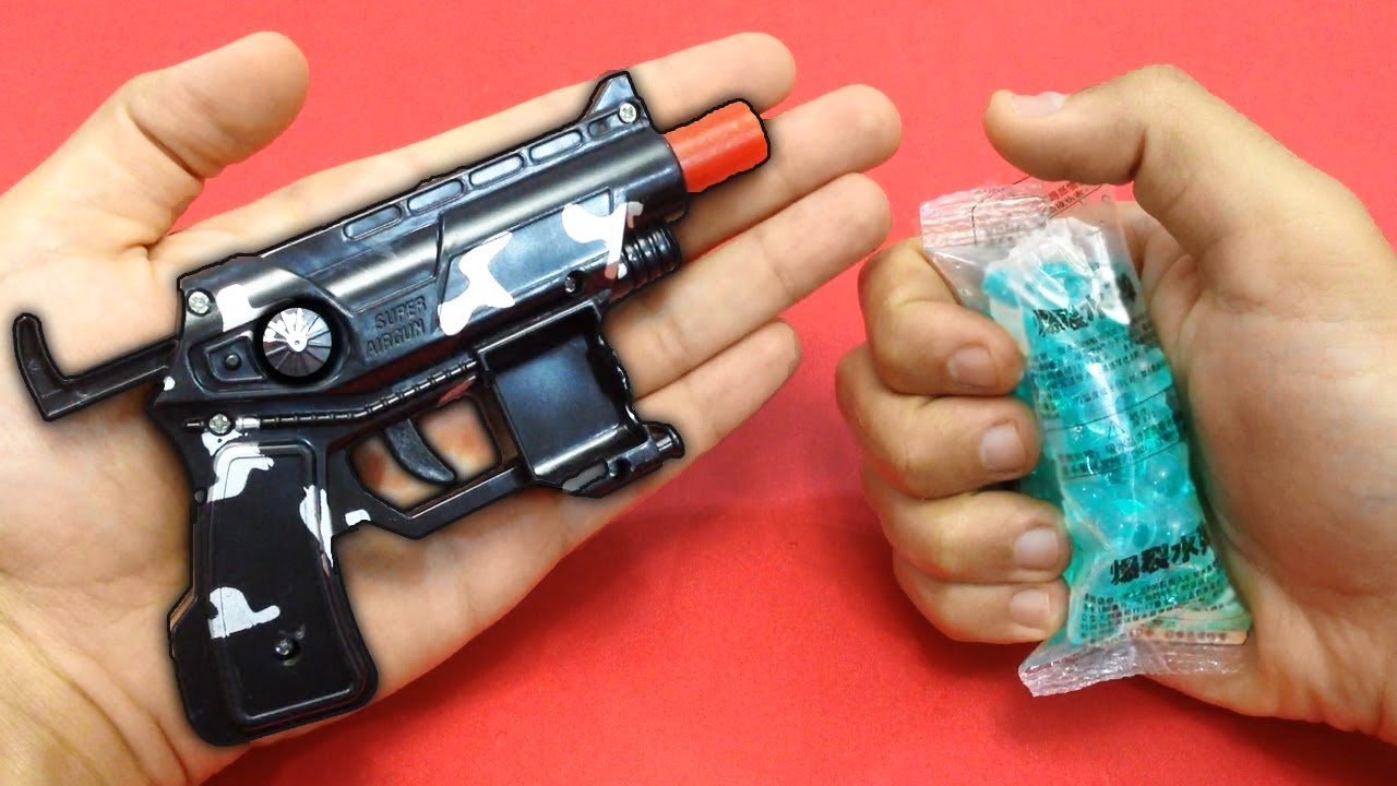 My Smallest Toy Gun of my Weapon Toys Collection - Crystal Ball Bullet ...