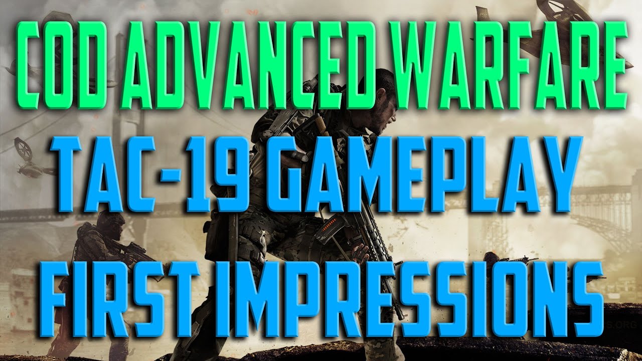 CoD AW _ Tac-19 Gameplay _ First Impressions - YouTube