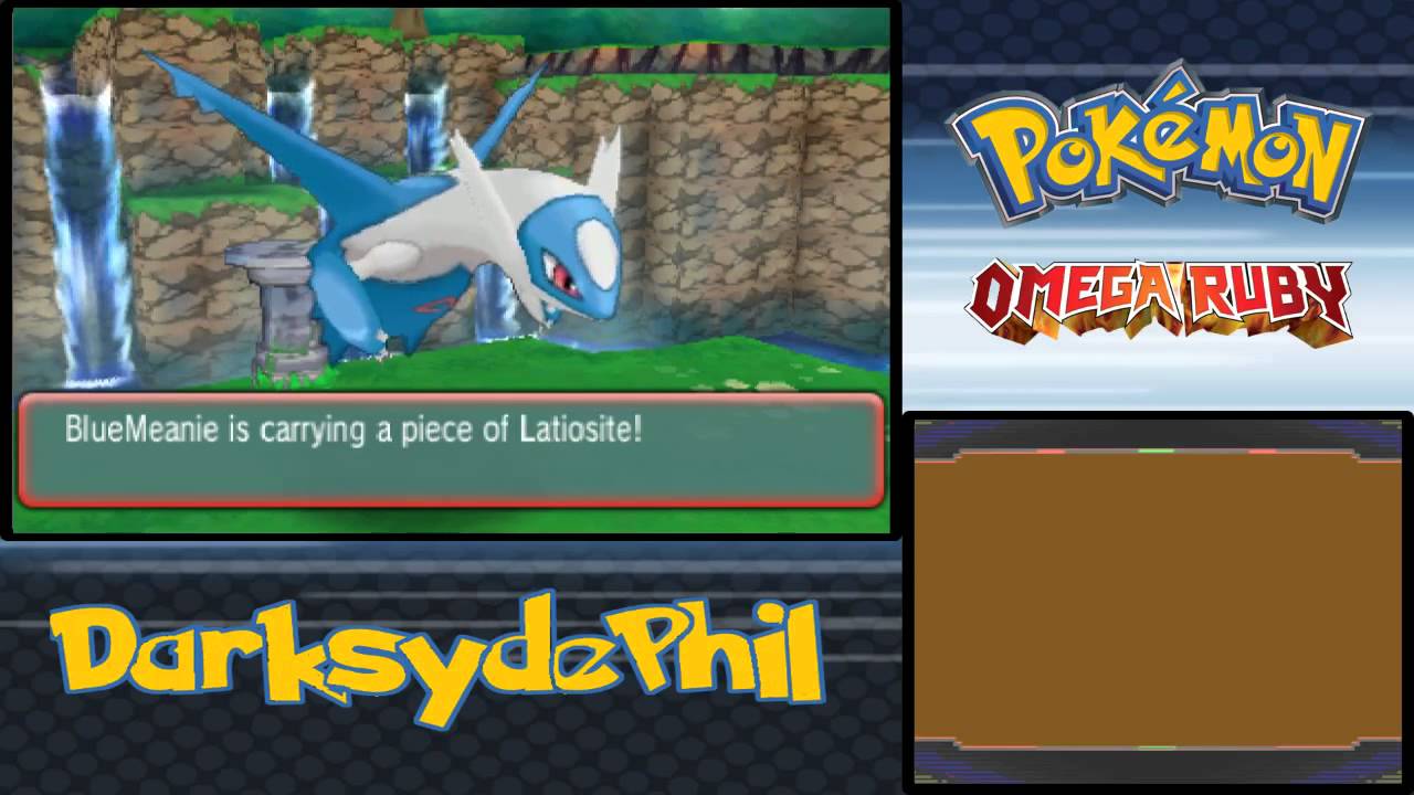 Pokemon Omega Ruby playthrough pt48 - Latios, the Legendary Pokemon ...
