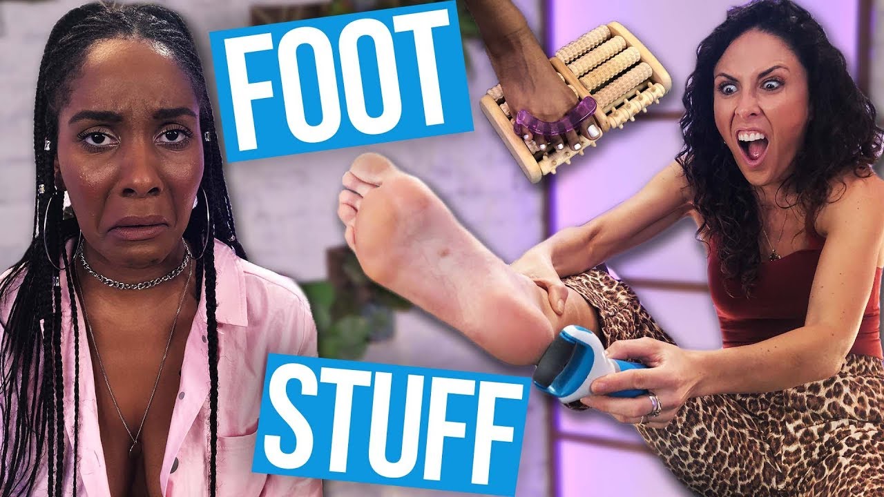 7 Weird Foot Products to try At Home! (Beauty Break) - YouTube