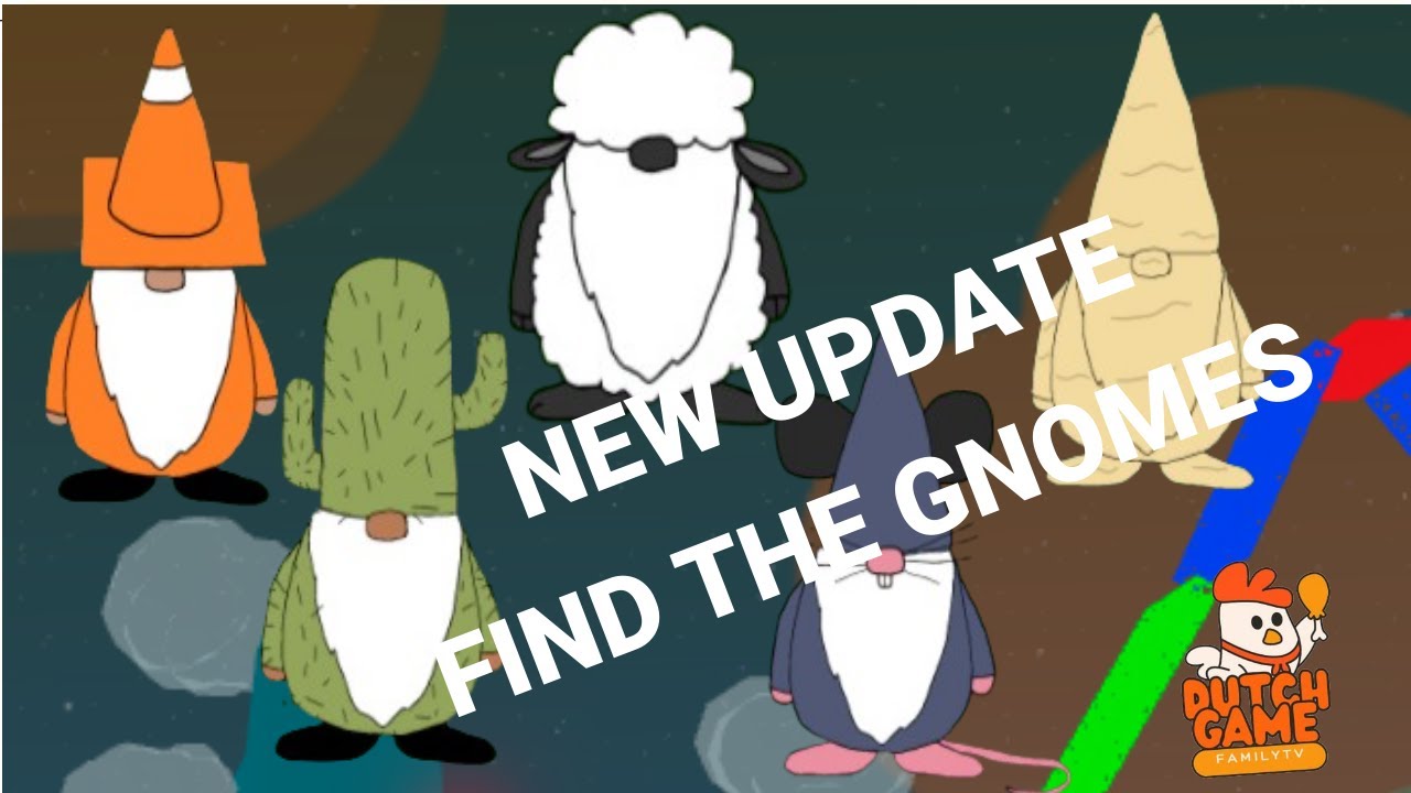 [NEW UPDATE 6] HOW TO FIND THE 5 NEW GNOMES in find the gnomes #ROBLOX ...