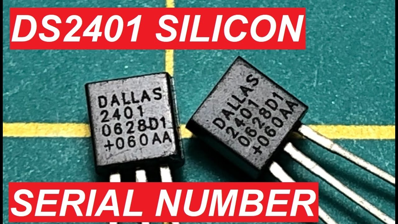 DS2401 Silicon Serial Number - YouTube