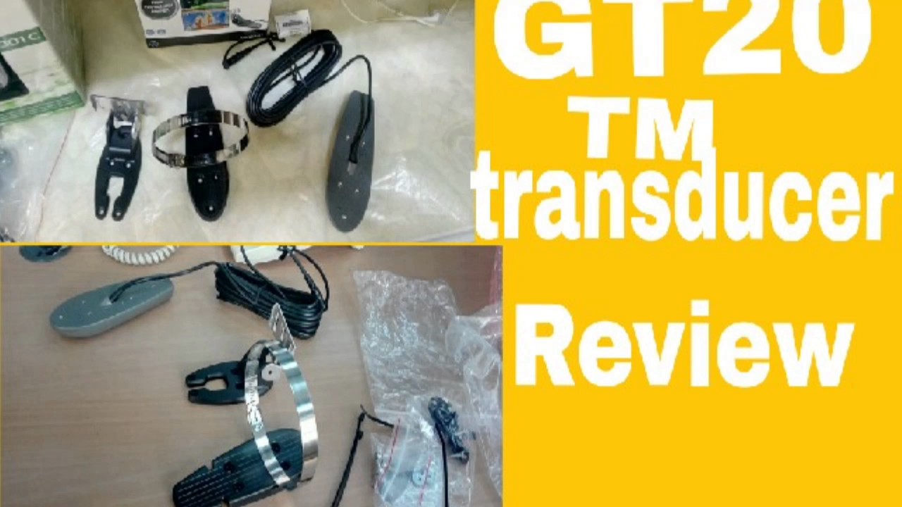 GT-TM transducer GARMIN unboxing review - YouTube