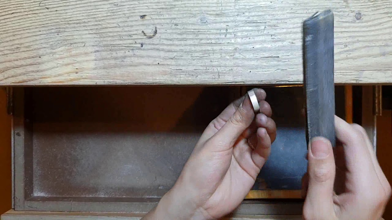 real hand-made ring - YouTube