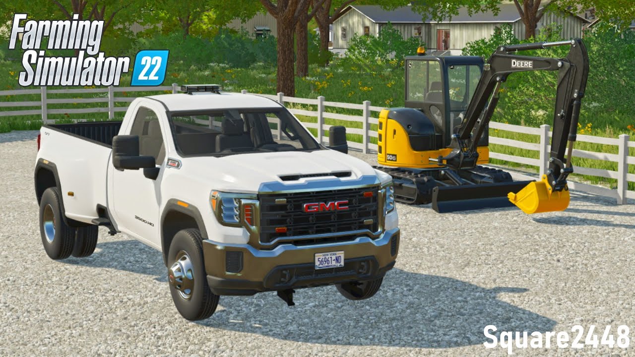 Buying My First GMC Truck! (GMC 3500HD) & Deere 50G | Landscaping ...