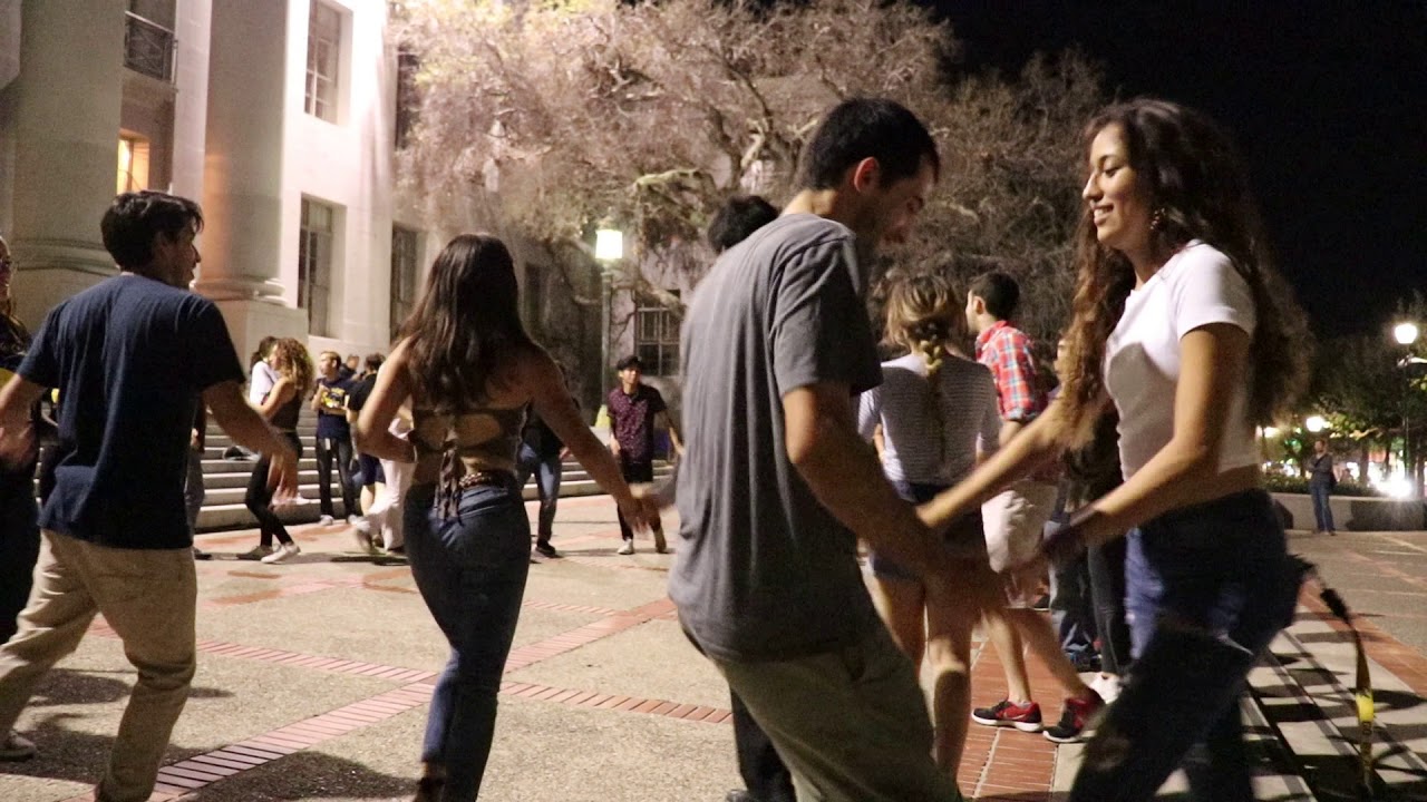 UC BERKELEY - AWESOME SALSA GIRL 2 - YouTube