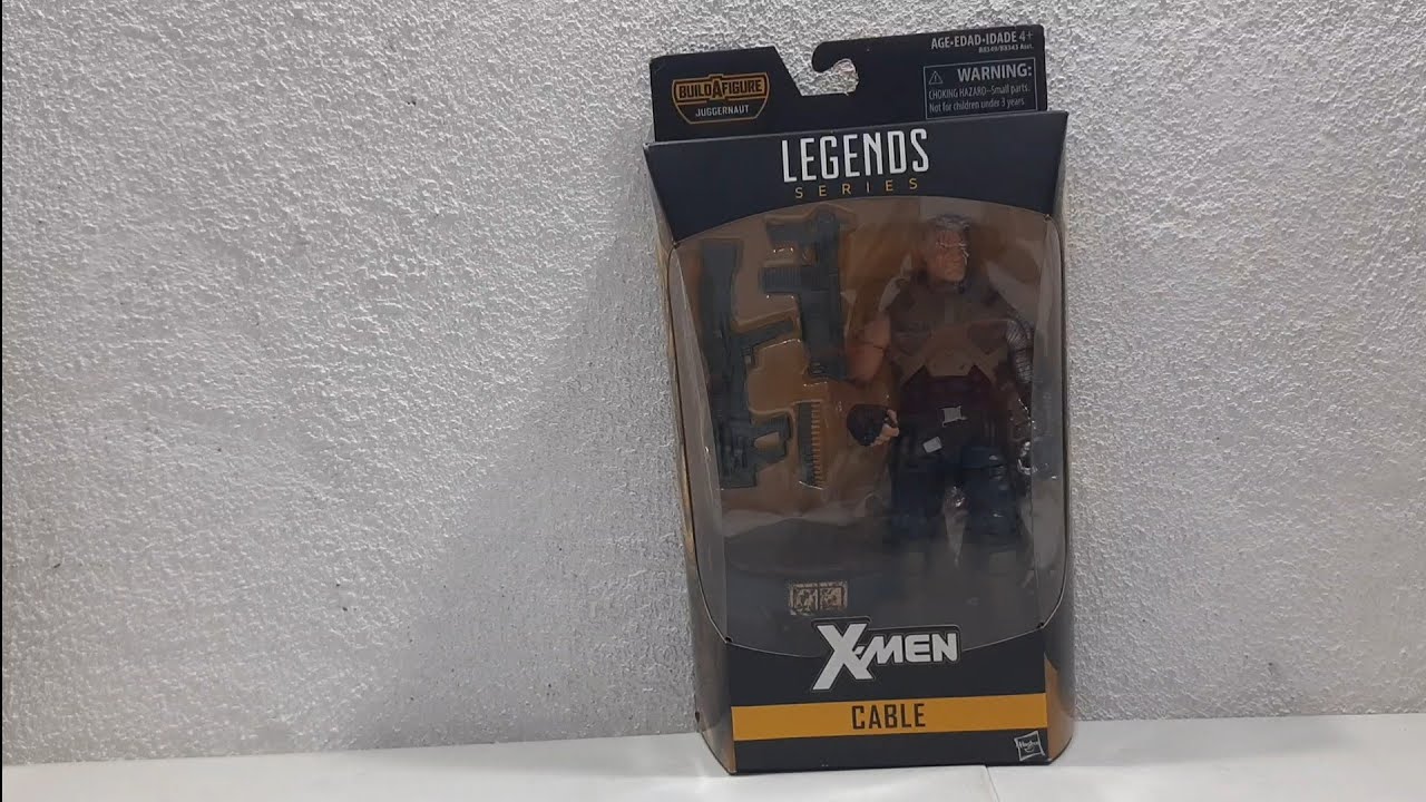 Cable Nathan Summers Marvel Legends. Serie wave Juggernaut. Hombres X ...