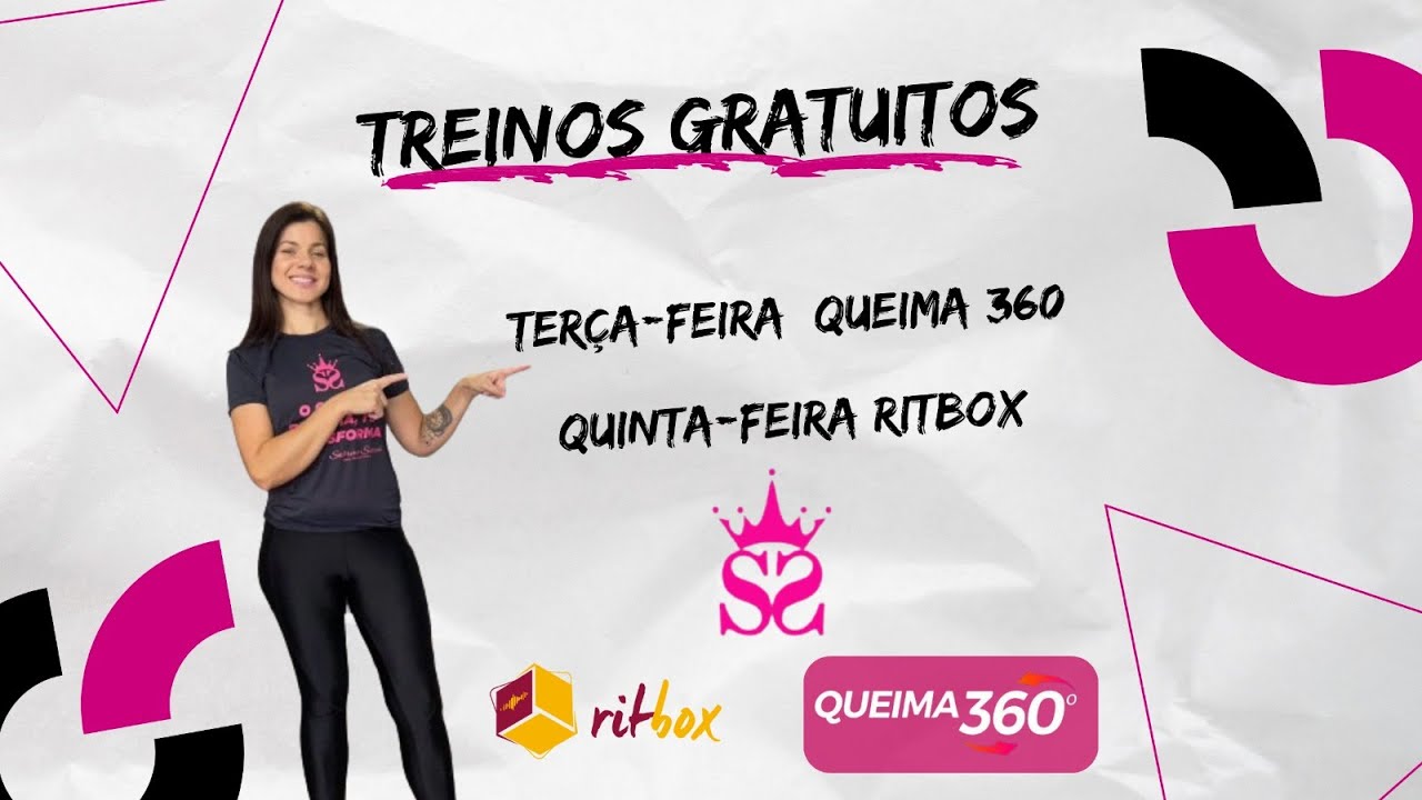 TREINO GRATUITO GANHO DE MASSA MÉTODO QUEIMA 360🔥 - YouTube