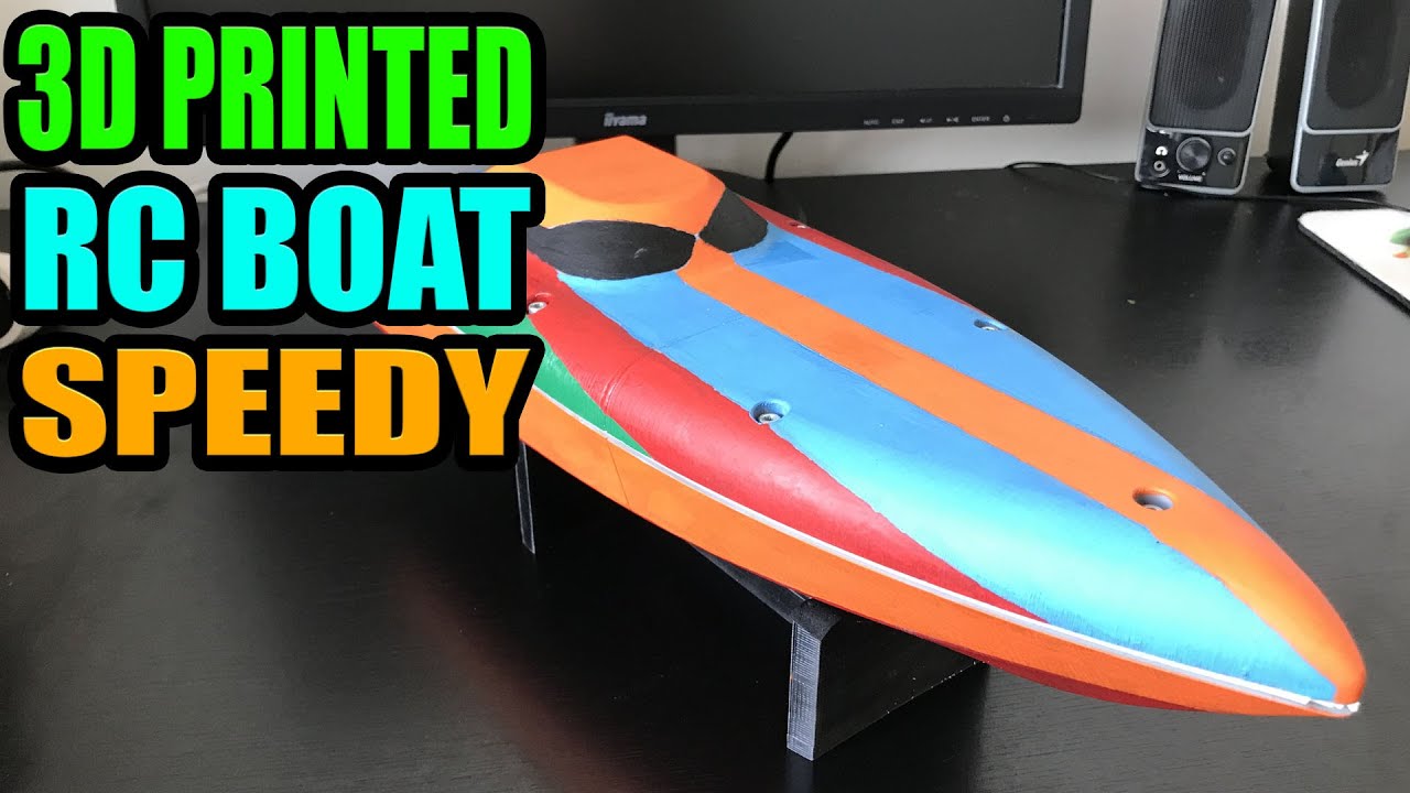 3D Printed RC Boat - YouTube