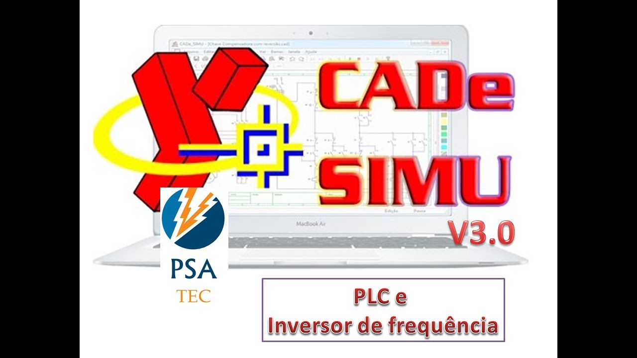 CADe SIMU V3.0 Inversor de frequência com plc - Parte 4 - YouTube