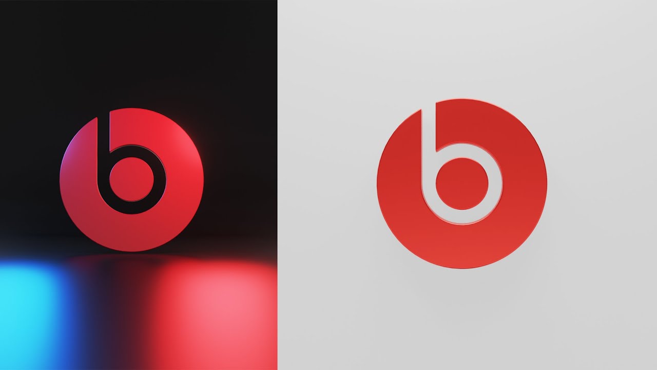 beats logo - beats by dre logo (blender tutorial) - YouTube