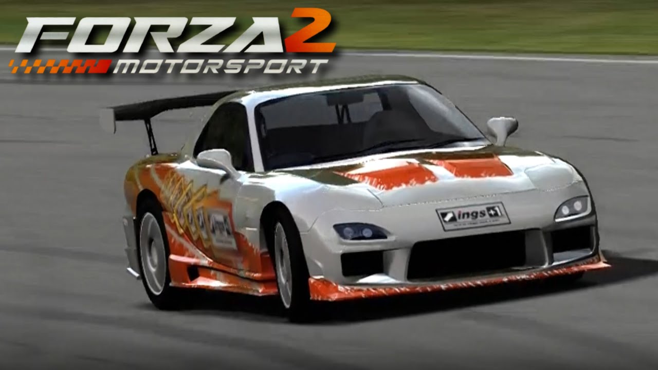 Forza Motorsport 2 | 1995 Mazda INGS RX-7 | FM2 Retro Review - YouTube