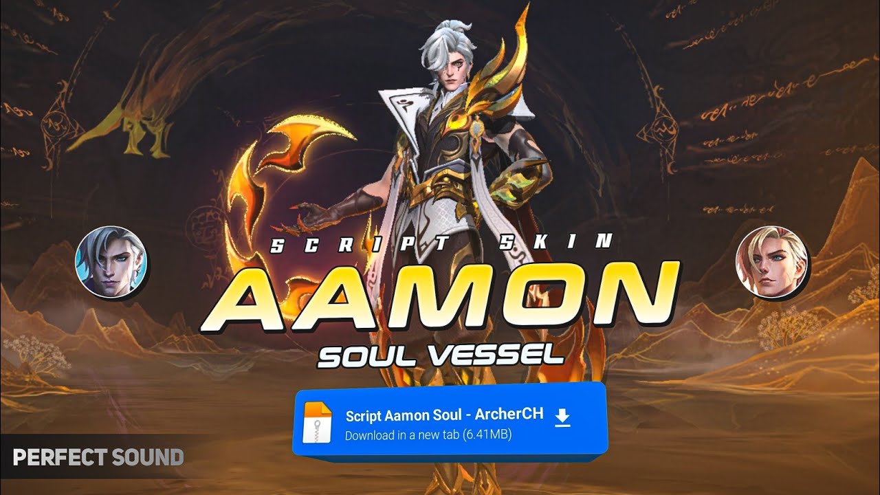 Terbaru Script Skin Aamon Soul Vessel No Password | Full Effect & Sound ...