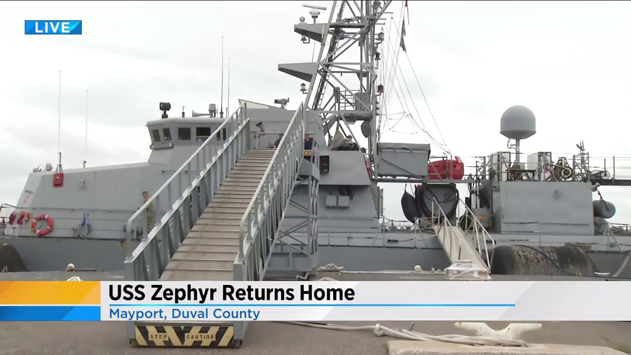 USS Zephyr Returns Home - YouTube