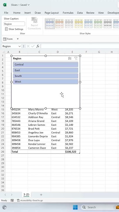 How To Add Filter Buttons in excel. #excel #exceltips #exceltricks #shortvideo #short #viral ...