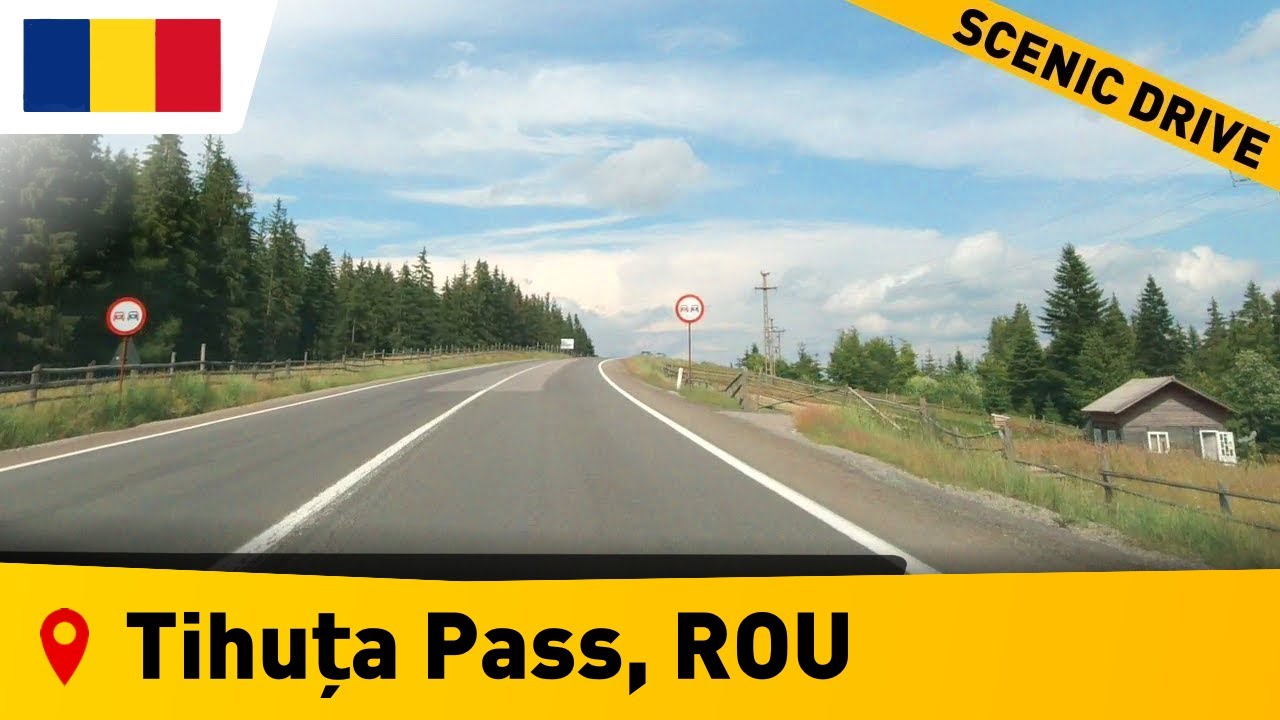 🔴 Romania • Tihuța PASS 🇷🇴【1080p】• Pasul Tihuta (Pasul Bârgău) • Piatra ...