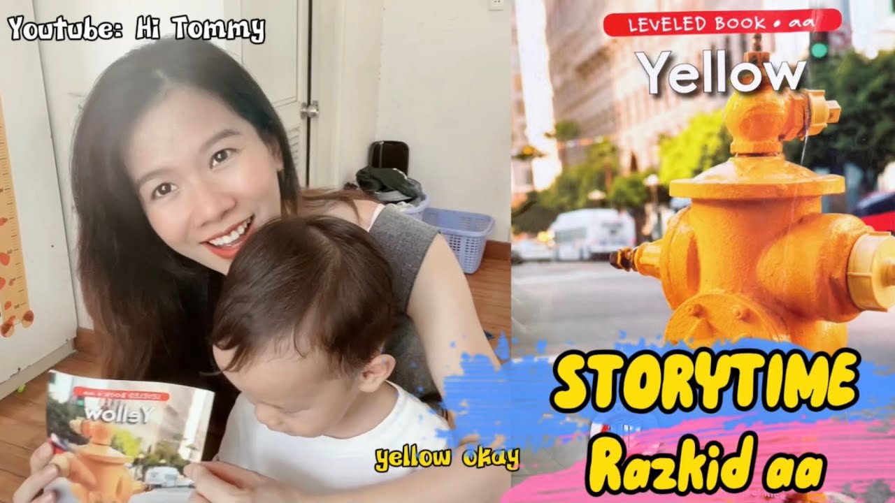 Reading book 10 Yellow | Razkid leveled AA| Đọc sách tiếng Anh - YouTube