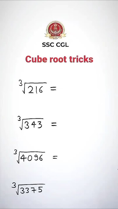 👉⌛Cube &Cube roots tricks ⌛👈.*How to find Cube roots with easy tricks???#cube #cuberoots #maths ...