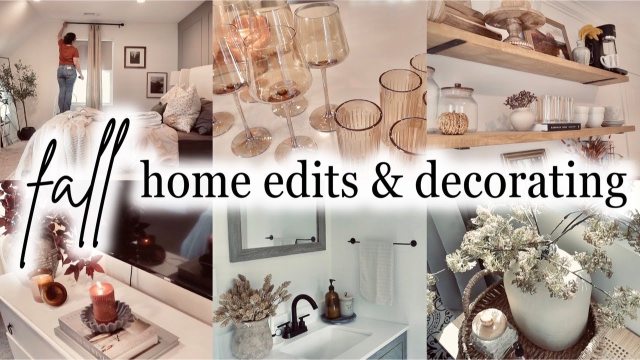 FALL HOME PROJECTS & DECORATING | fall decorating ideas 2024 - YouTube